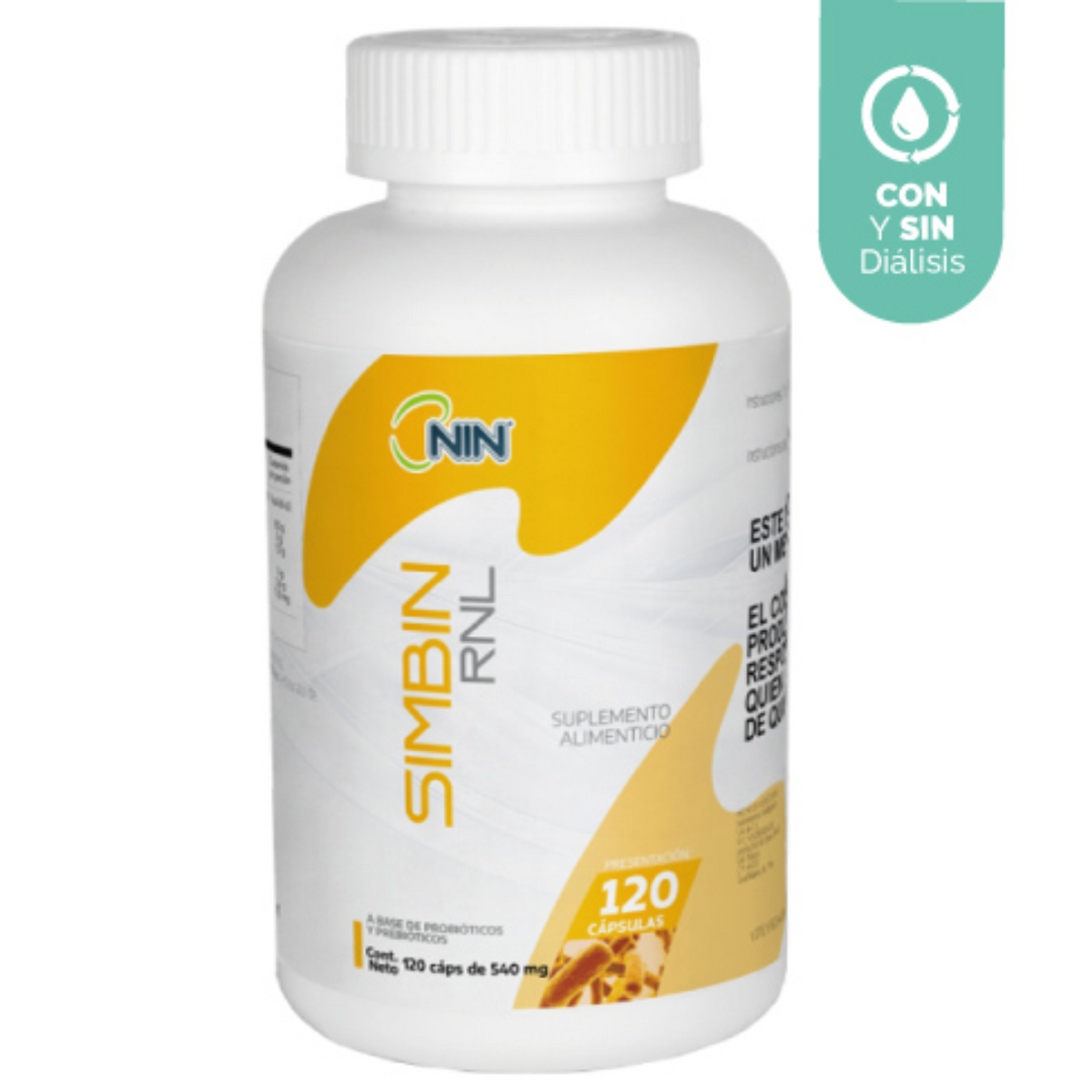 Simbin 120 capsulas NIN – Centro Renal de Monclova
